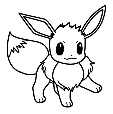 Desenhos De Eevee Para Imprimir E Colorir Pintar