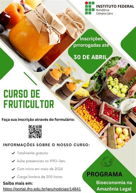 Campus Jaru prorroga as inscrições para seleção de alunos do curso de