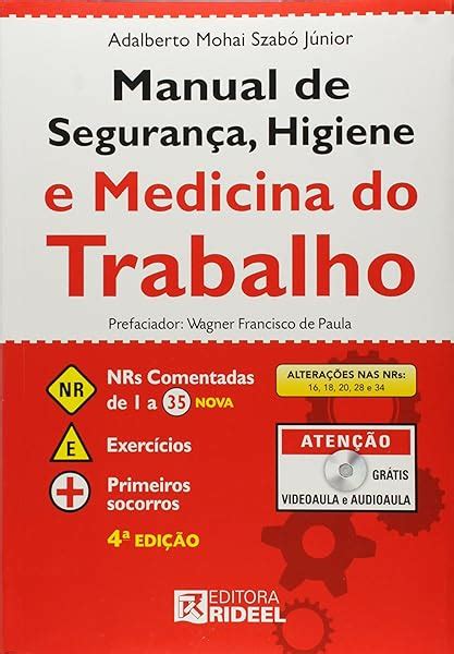 PDF Manual de Segurança Higiene e Medicina do Trabalho Books Library