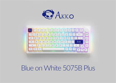 Blue On White B Plus Akko Official Global Site