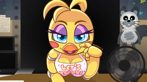 Let S Go Somewhere More Private Toy Chica FNAF 2 By SquirrelMan