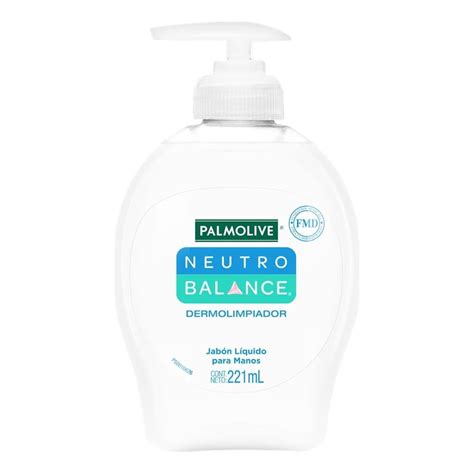 Jabón líquido para manos Palmolive Neutro Balance dermolimpiador 221 ml