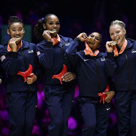 US Women S Gymnastics Clinches Gold At World Championships Good