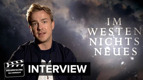 Im Westen Nichts Neues Albrecht Schuch Im Interview YouTube