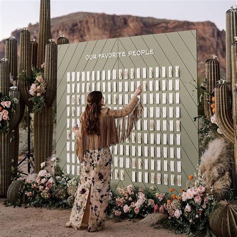 36 Unique Wedding Seating Chart Ideas Were Obsessing Over