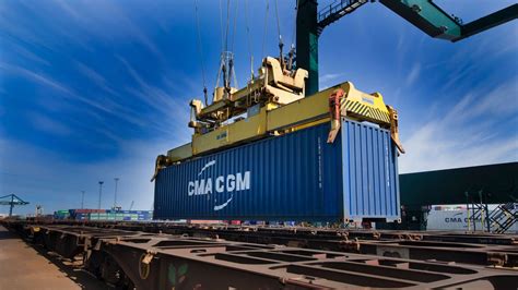 CMA CGM Shipping Container