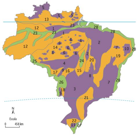 Relevo Brasileiro características e classificação Cola da Web