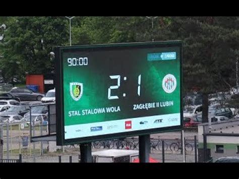 2023 24 2 LIGA kolejka 34 Stal Stalowa Wola vs Zagłębie Lubin