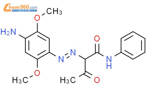85851 59 8 Butanamide 2 2 4 Amino 2 5 Dimethoxyphenyl Diazenyl 3 Oxo