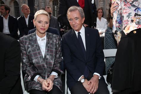 Photo La Princesse Charl Ne De Monaco Et Bernard Arnault D Fil De