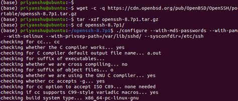 how to install openssh 8 server from source in linux geeksforgeeks