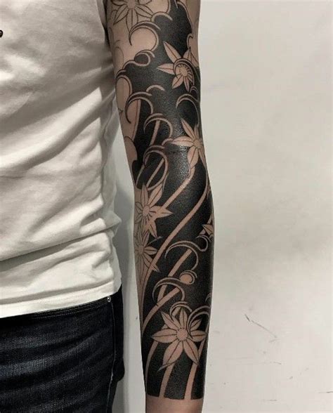 Traditional Japanese Sleeve Tattoo Designs For Men Dragon