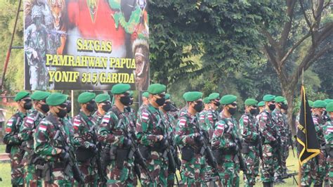 Danrem Pimpin Upacara Pemberangkatan Satgas Pamrahwan Papua LEAD Co Id