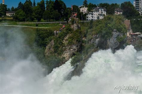 Der Rheinfall Bei Schaffhausen Bei Hochwasser Posters For The Wall
