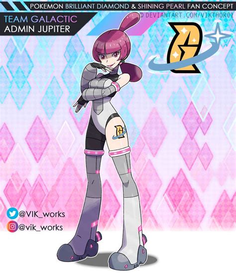 Pokemon Brilliant Diamond Shining Pearl Jupiter By Vikthor01 On