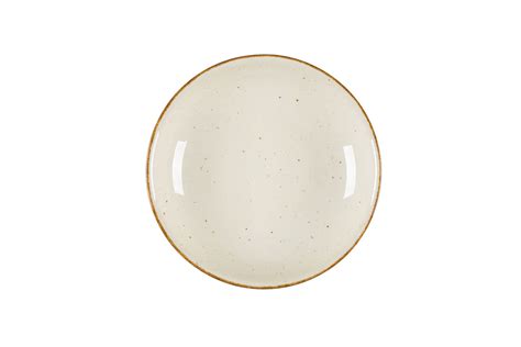 Lubiana talerz głęboki 230mm Hotel ART KREMOWY Premium Porcelana
