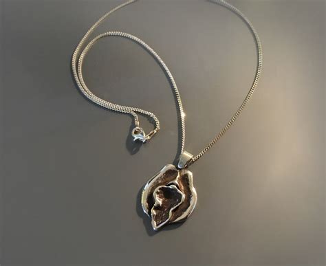 Beautiful Vulva Yoni Vagina Necklace In Sterling Silver By Etsy