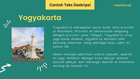 7 Contoh Teks Deskripsi Singkat Dan Lengkap Meenta