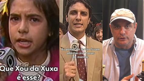Quem é o repórter por trás do meme Que Xou da Xuxa é esse