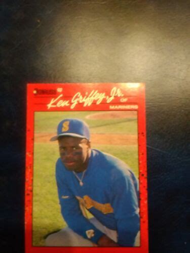 Donruss Ken Griffey Jr Multiple Misprint And Error Card