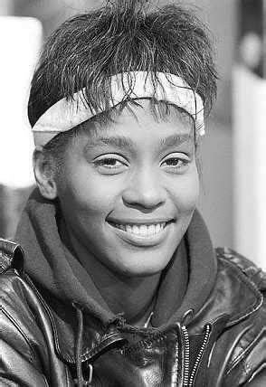 Whitney Houston During Her Very First European Promo Tour