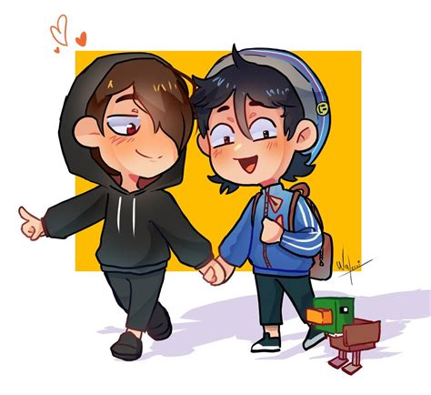 Quackity Y Luzu Karmaland Luzu Dibujos
