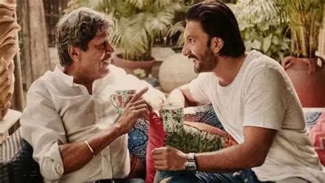 Ranveer Singh Recreates Kapil Dev S Iconic Natraj Shot For 83 Ranveer