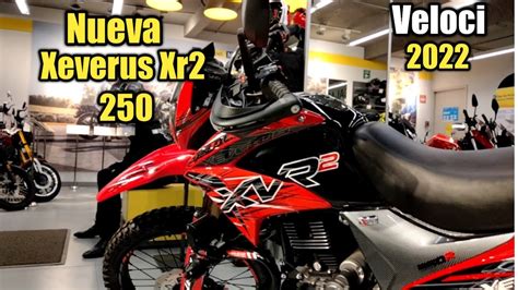 Nueva Veloci Xeverus Xr2 250 2022 Gps Incluido YouTube