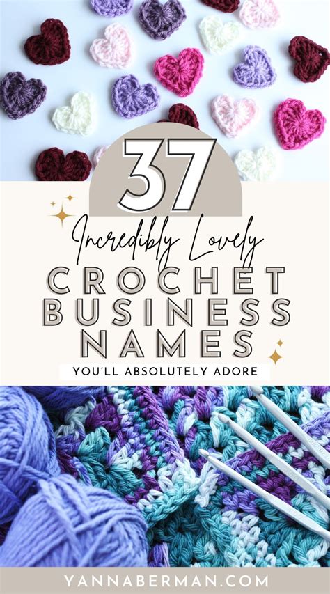 37 Incredibly Fun Crochet Business Names In 2024 Crochet Business