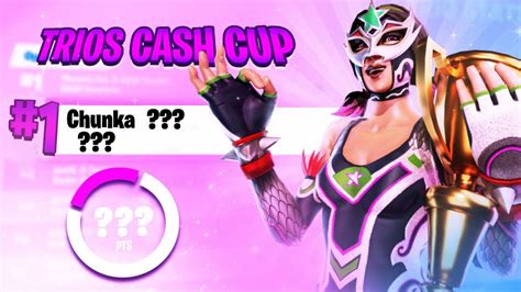 WINNING THE TRIO CASH CUP LIVE FORTNITE LIVE OCE SEASON 8