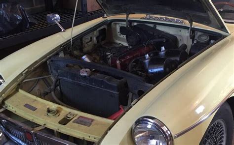 1969 MG Engine Barn Finds