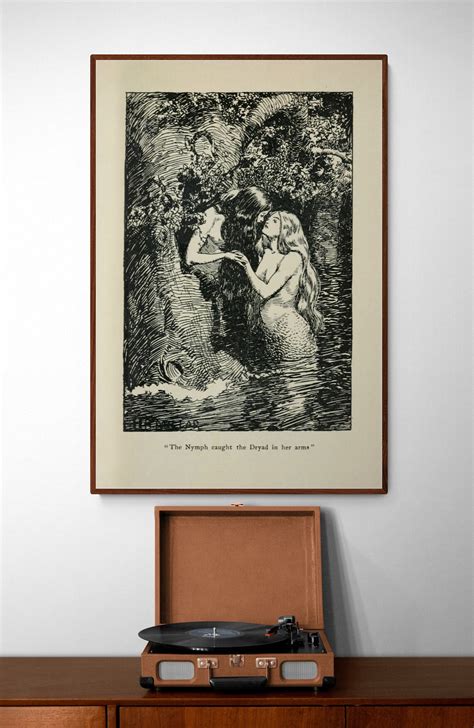 Vintage Lesbische Kunst Vintage Lesbisches Kissing Kunstwerk Etsy