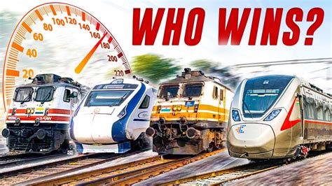 Fastest Train Of India Battle Gatimaan Vs Vande Bharat Vs Shatabdi