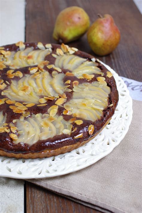 Tarte Poires Amandes Chocolat Artofit