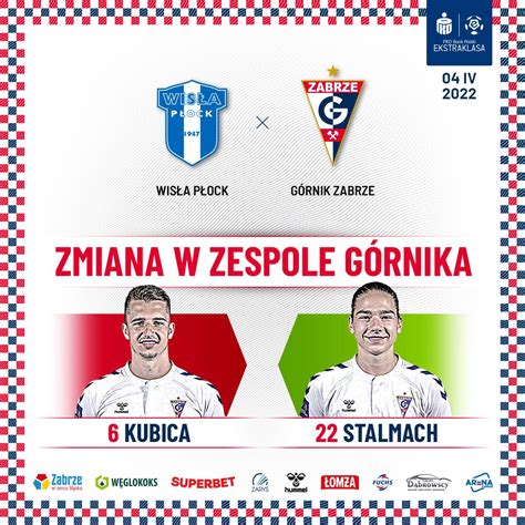 Górnik Zabrze on Twitter W przerwie w zespole Trójkolorowych doszło