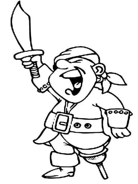 Here Are Some Pirate Theme Colouring Pages For You To