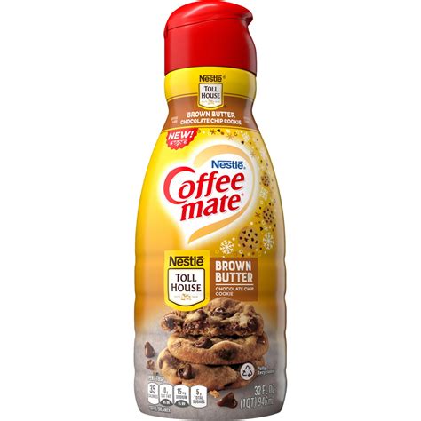 Nestle Coffee Mate Liquid Coffee Creamer Brown Butter Chocolate Chip