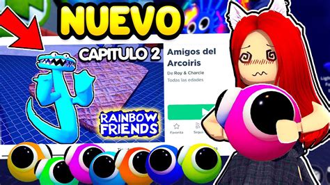 RAINBOW FRIENDS CAPÍTULO 2 COMPLETO ROBLOX SrtaLuly YouTube