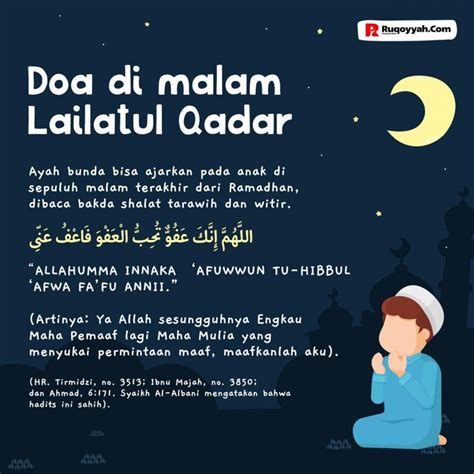 Doa Lailatul Qadar