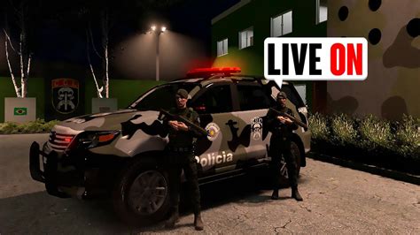 GTA RP AO VIVO ENQUADRO DO COE COMANDOS E OPERAÇÕES ESPECIAIS MRP
