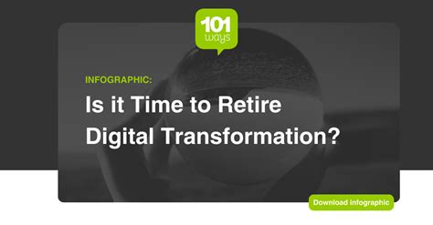 Infographic Is It Time To Retire Digital Transformation 101 Ways