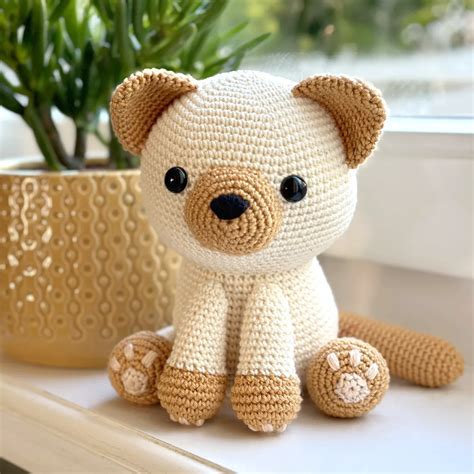 Cat Free Crochet Pattern DIY Fluffies Amigurumi