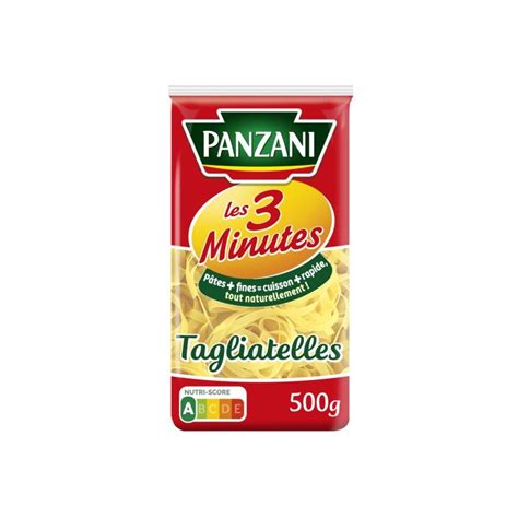 P Tes Tagliatelle Les Minutes Panzani Le Sachet De G