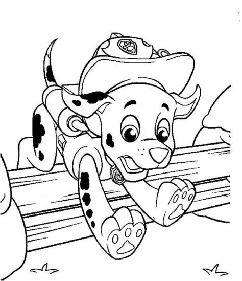 Paw Patrol Marshall Coloring Pages To Print Coloring Pages Porn Sex