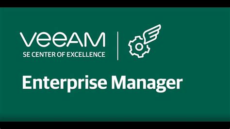 What Is Veeam Backup Enterprise Manager And How Can It Help You YouTube