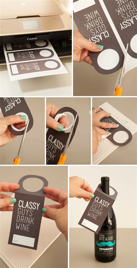 Wine Tag Template