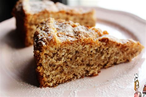Receita de bolo de nozes simples e rápido Receitas fáceis