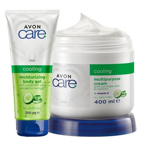 Avon Aloes Ogórek Zestaw Chłodzący Kosmetyków Do Pielęgnacji Ciała 2