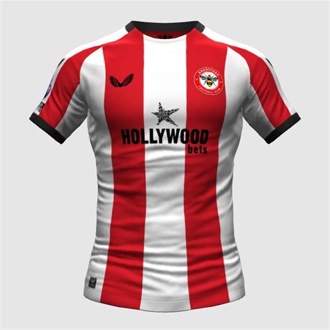 Brentford X Castore Home Concept Kit FIFA 23 Kit Creator Showcase