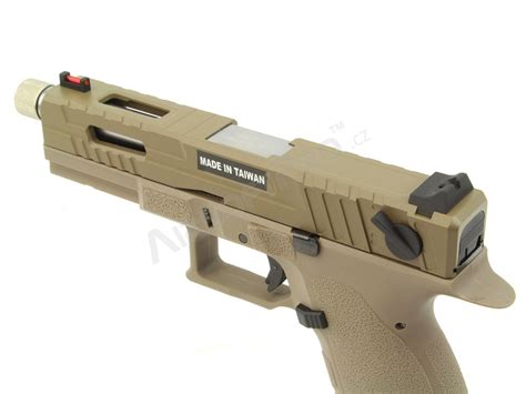 Glock A Podobn Airsoftov Pi To Kp F Hlave So Z Vitom Blowback